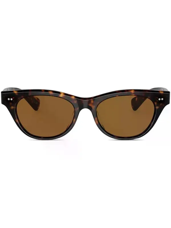 Oliver Spencer Avelin Sunglasses - Brown