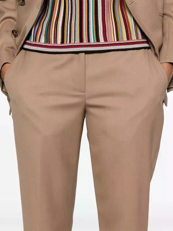 Paul Smith Cotton Trousers - Neutrals