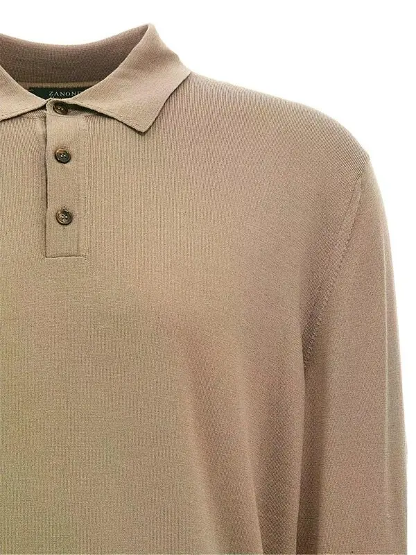 ZANONE Long-cuffed Polo Shirt