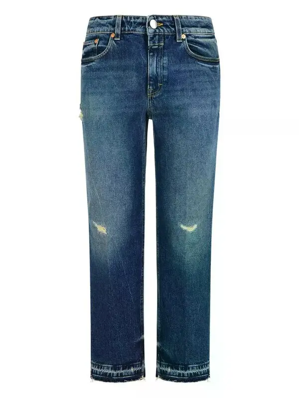Closed Milo Distressed Frayed Jeans