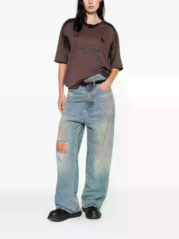 Vetements Distressed Baggy Jeans