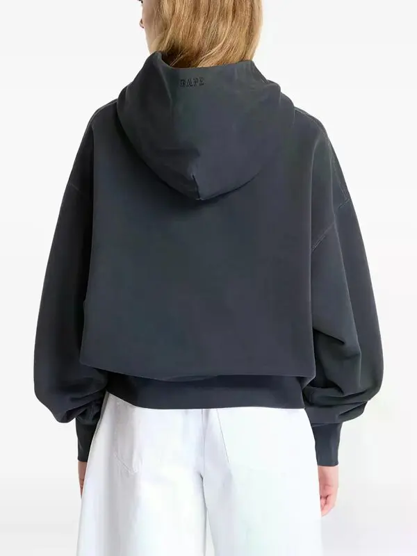 A BATHING APE Pigment Dyed One Point Hoodie