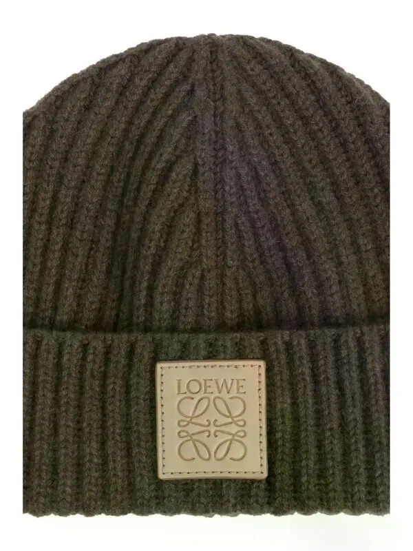 Loewe Cashmere Beanie - Neutrals