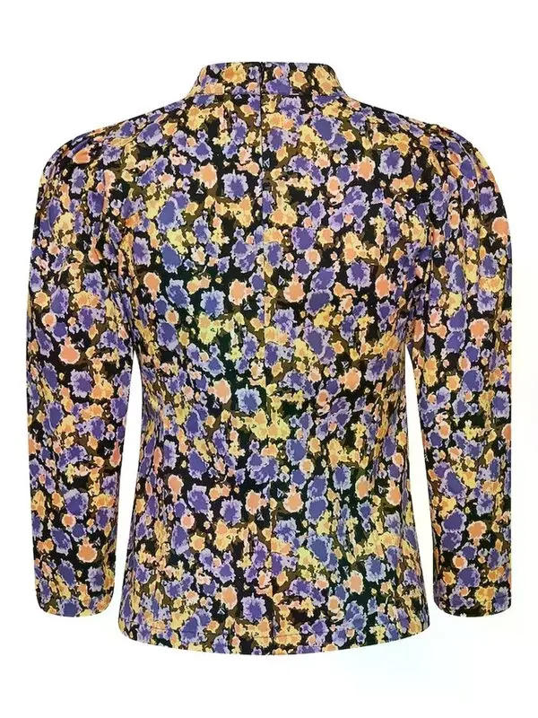 GESTUZ Puff-sleeve Blouse