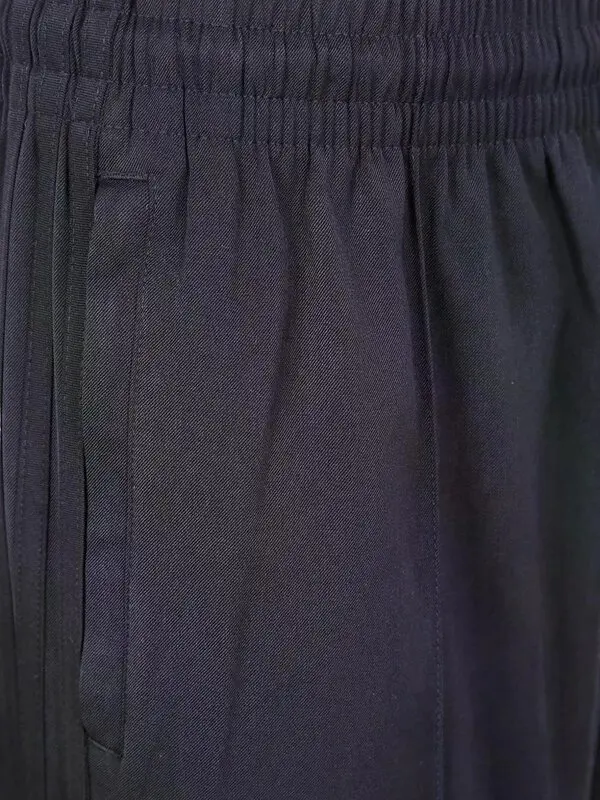 Adidas Elastic-waist Straight-leg Trousers
