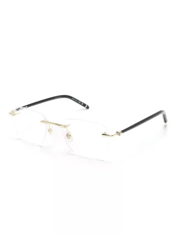 Montblanc Rimless Square-frame Glasses