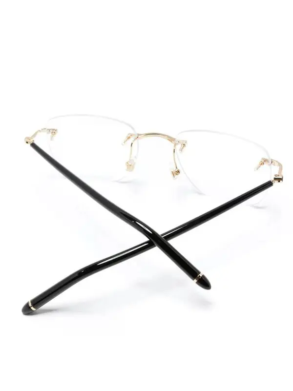 Montblanc Rimless Square-frame Glasses