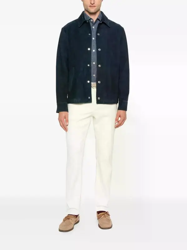 Eleventy Suede Overshirt