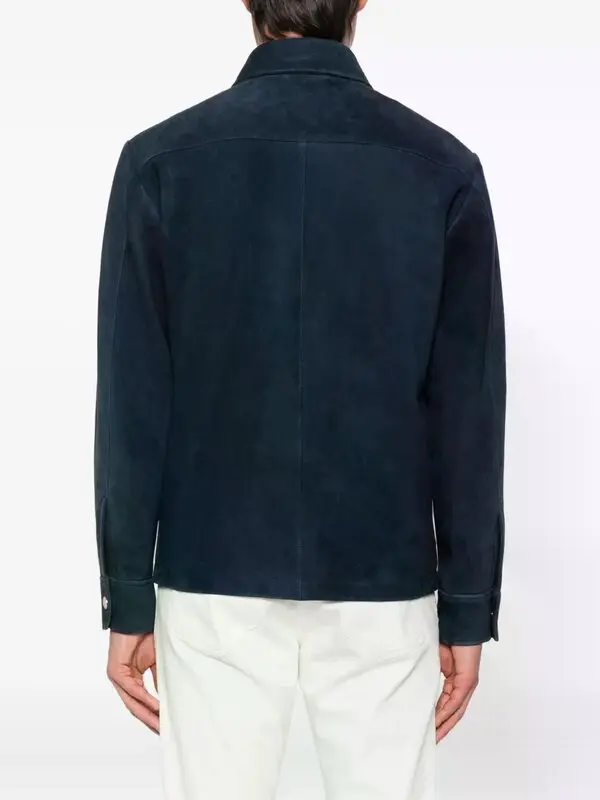 Eleventy Suede Overshirt