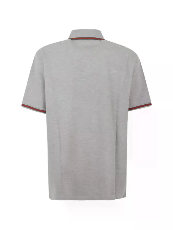Gucci Embroidered-pocket Cotton Polo Shirt