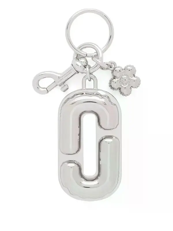 Marc Jacobs The J Marc Balloon-shaped Keyring - Silver