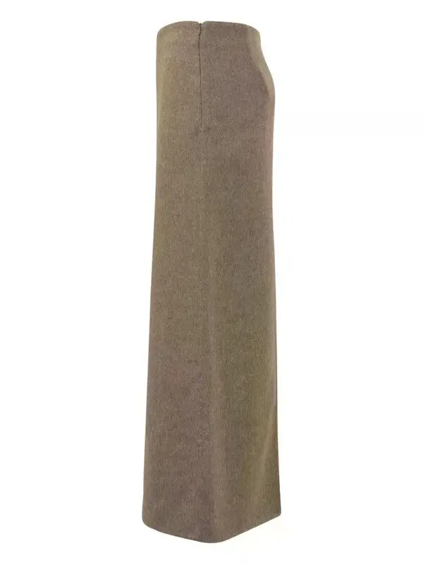 Brunello Cucinelli Wool-blend Midi Pencil Skirt