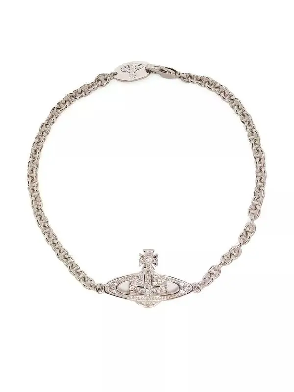 VIVIENNE WESTWOOD Mini Bas Relief Chain Bracelet