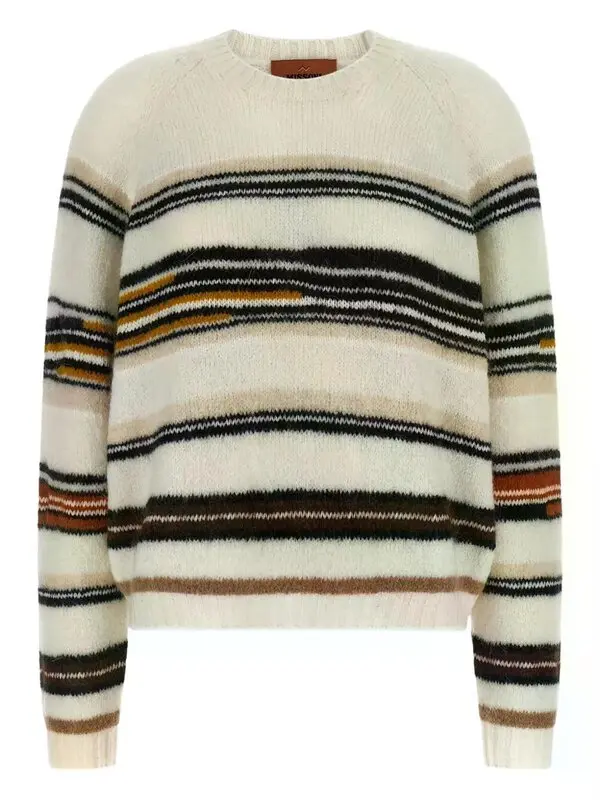 Missoni Striped Long Sleeve Sweater
