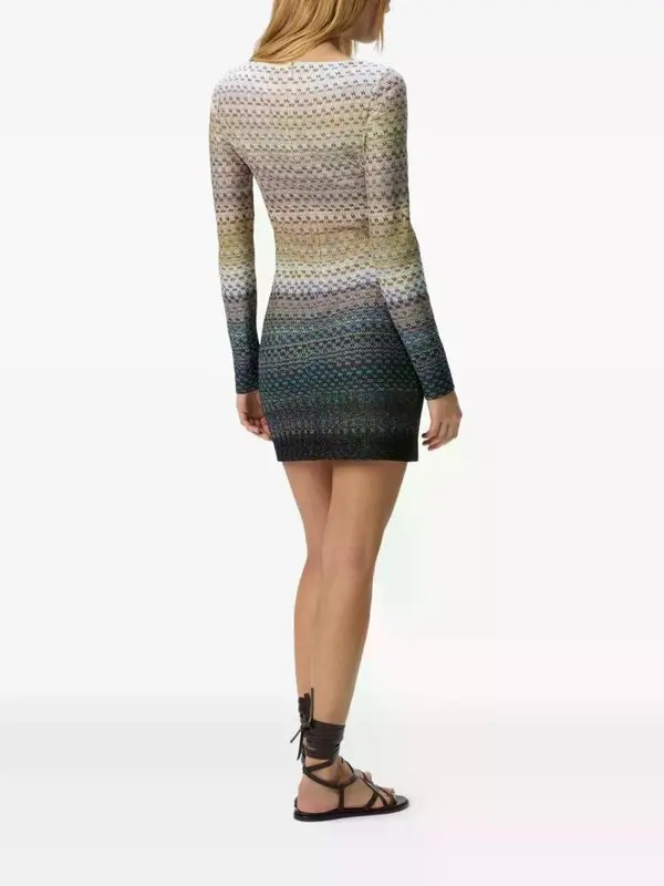 Missoni Ombre-pattern Mini Dress