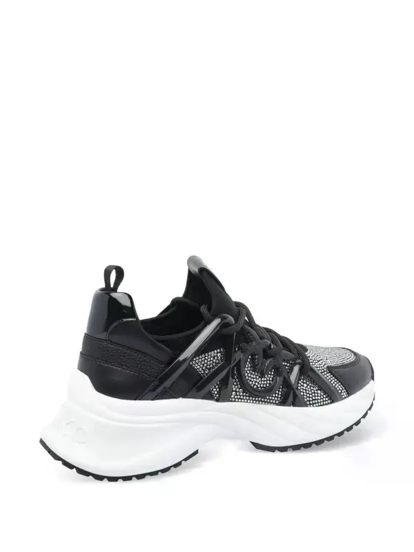 Pinko Crystal-embellished Sneakers