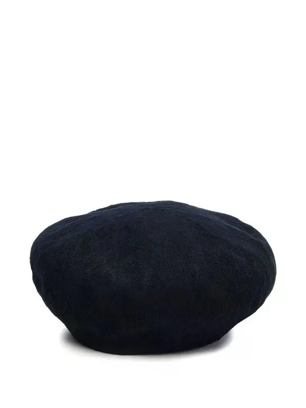 NEIGHBORHOOD Embroidered Cotton-blend Beret - Blue