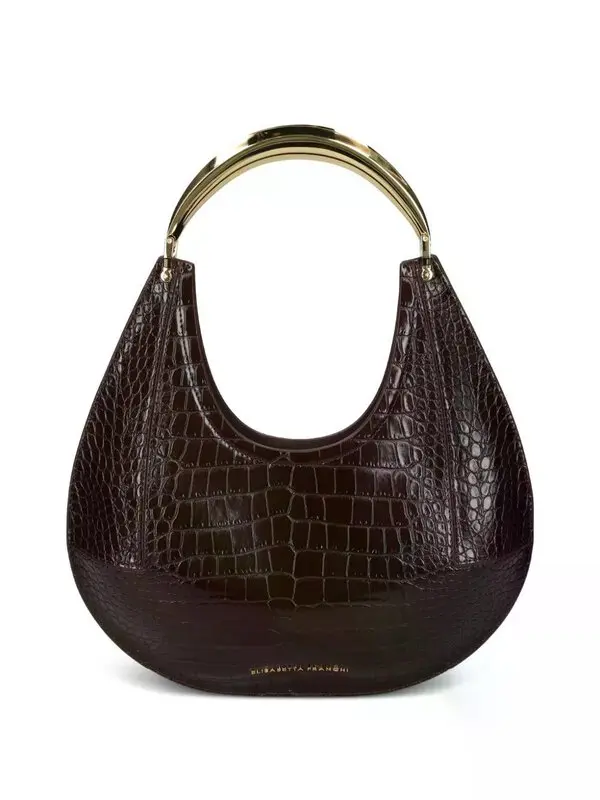 Elisabetta Franchi Medium Tote Bag With Jewel Handle
