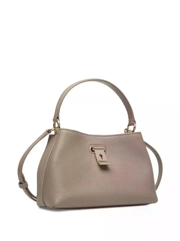 Bally Lock Me Tote - Brown