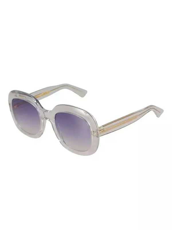 KADOR Brigitte Rounded-frame Sunglasses