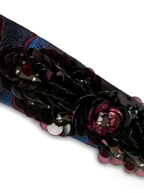 Etro Jacquard Sequin-embellished Headband