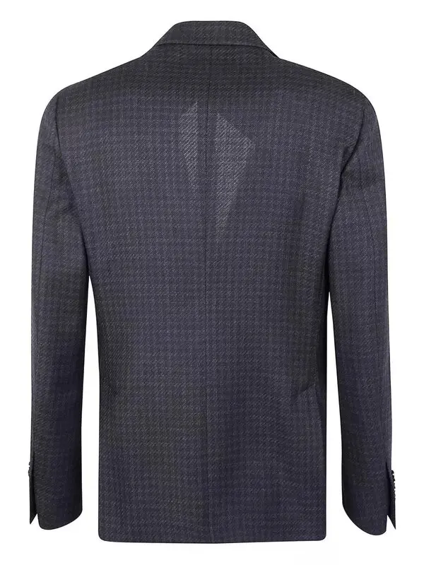LARDINI Houndstooth-pattern Blazer