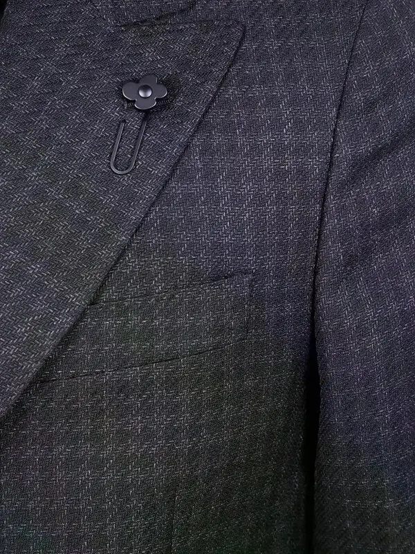 LARDINI Houndstooth-pattern Blazer