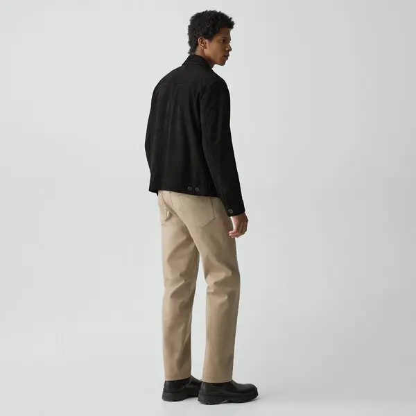 Theory Standard Fit 5-pocket Twill Stretch Pant - Feather