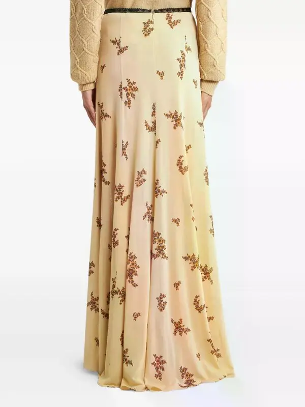 Etro Floral-print Maxi Skirt