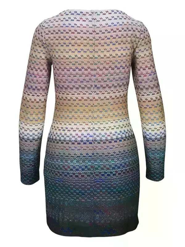 Missoni Ombre-pattern Mini Dress - Neutrals