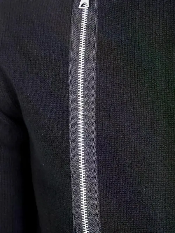 Sacai Zip-front Wool Cardigan