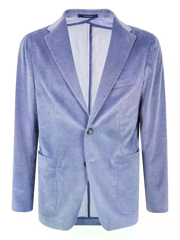 Tagliatore Single-breasted Blazer - Blue