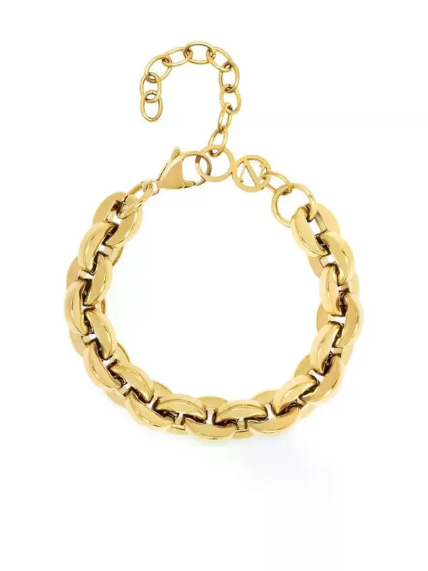 NIALAYA JEWELRY Loop-link Bracelet - Gold