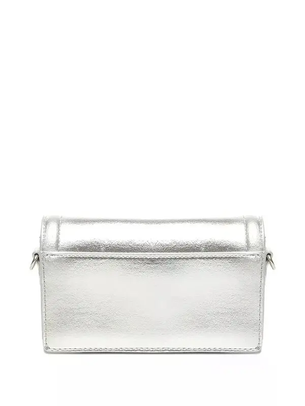 V°73 Metallic-effect Flap Shoulder Bag