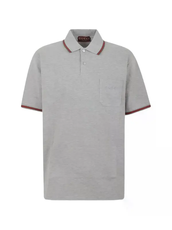 Gucci Cotton Piquet Polo Shirt
