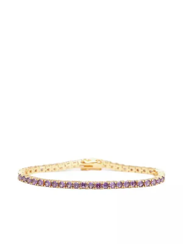 IZABEL DISPLAY Zirconia Tennis Bracelet - Purple