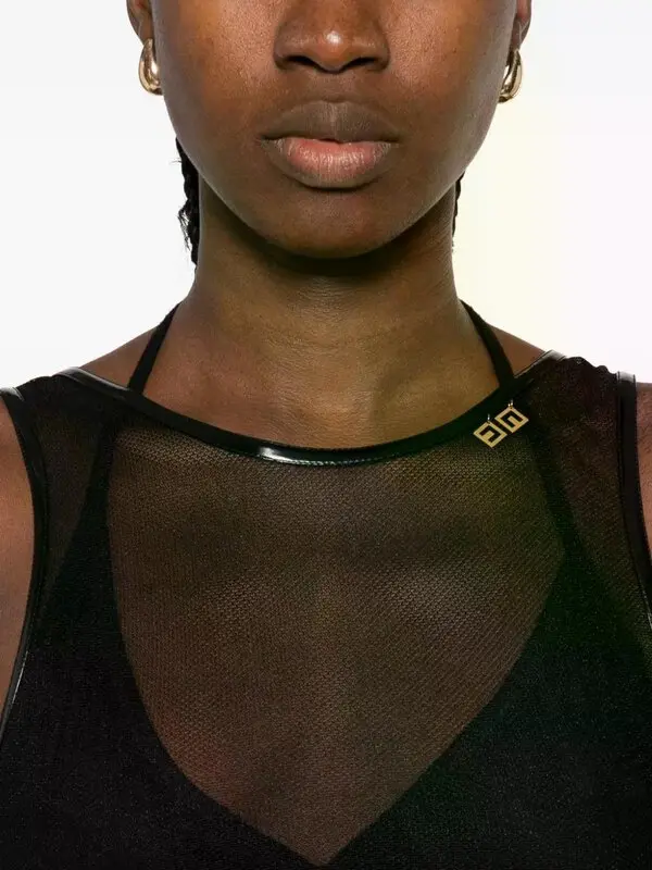 Elisabetta Franchi Sleeveless Bodysuit - Black