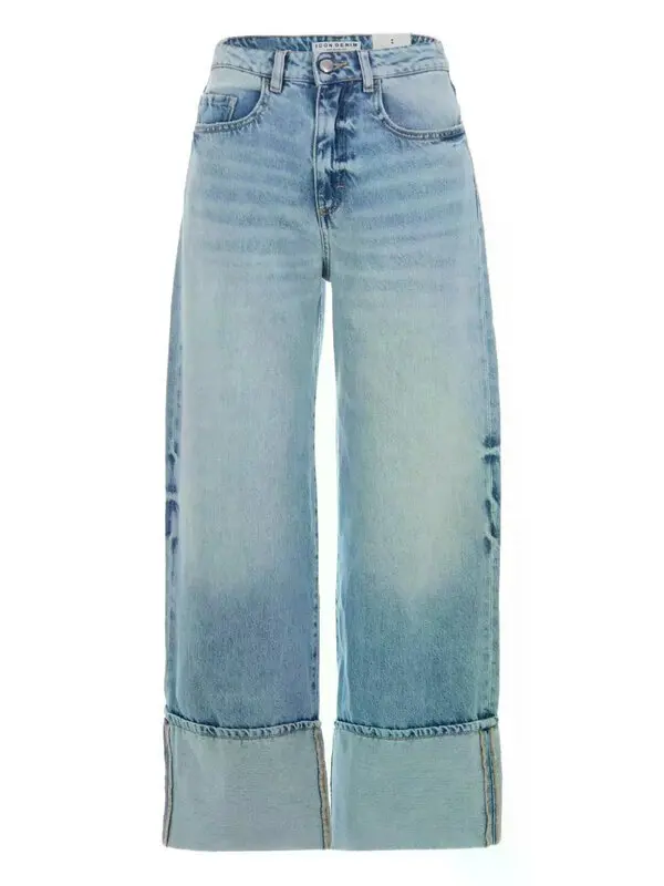 ICON DENIM LOS ANGELES Cuffed-hem Jeans