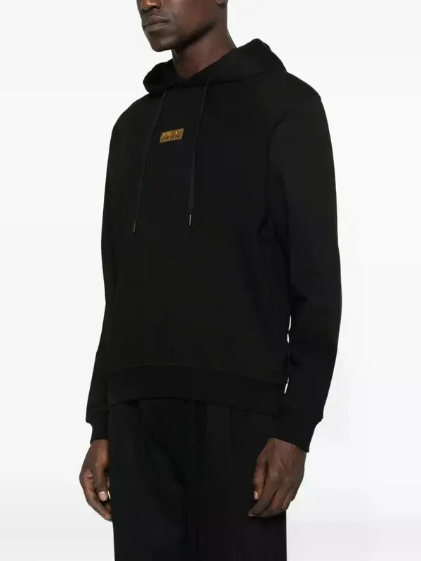 Versace Logo-plaque Hoodie