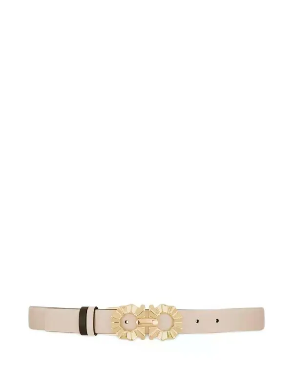 FERRAGAMO Gancini-buckle Reversible Belt - Pink