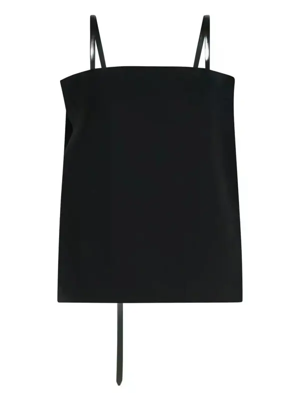 Sportmax Asymmetrical Strap Top
