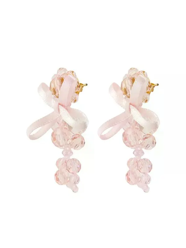 Simone Rocha Petite Bow Earrings - Gold