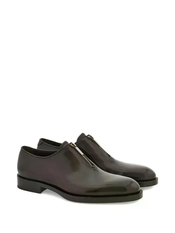 FERRAGAMO Zip-closure Derby Shoes
