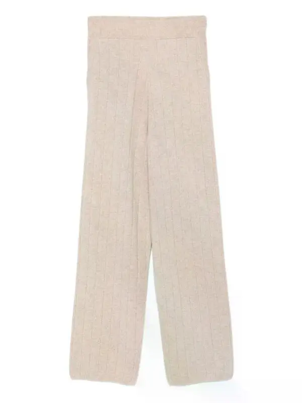 Max Mara Ribbed Cashmere Trousers