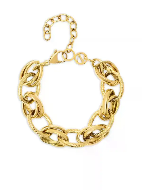 NIALAYA JEWELRY Mixed-link Bracelet - Gold
