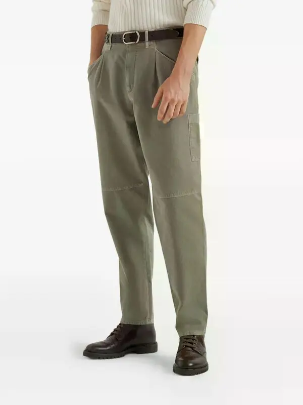 Brunello Cucinelli Pleated Pocket Trousers