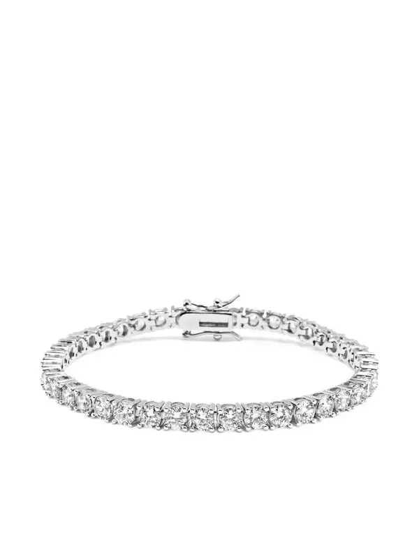 NIALAYA JEWELRY Tone Cubic Zirconia Tennis Bracelet - Silver