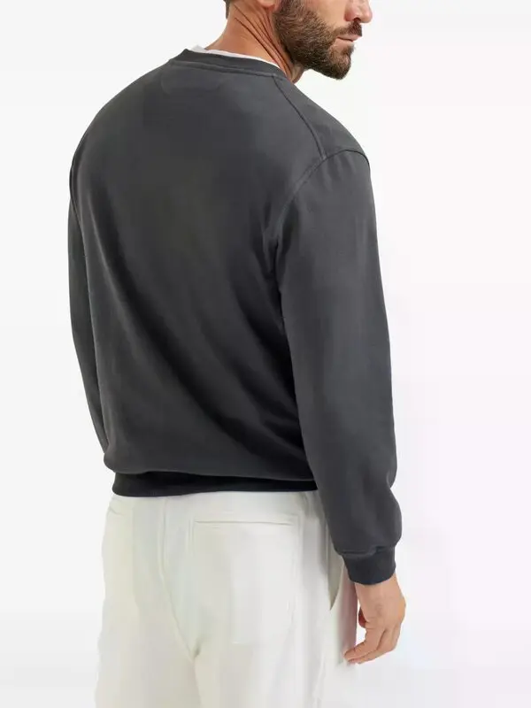 Brunello Cucinelli Graphic Print Sweatshirt - Grey