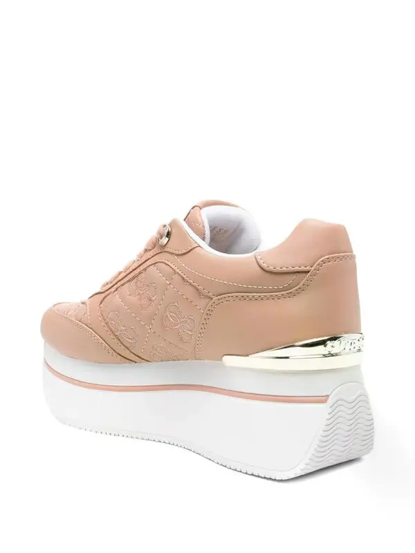 Guess Logo-plaque Platform Sneakers