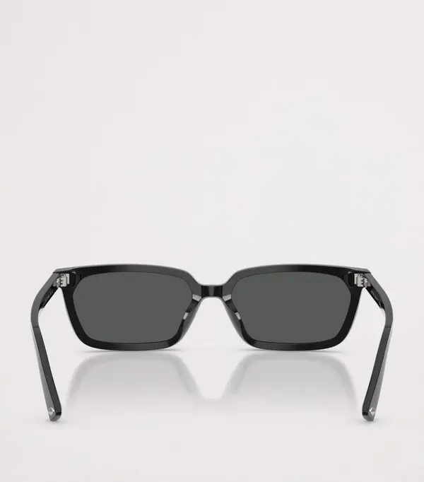 JIMMY CHOO Rectangular Sunglasses - Black